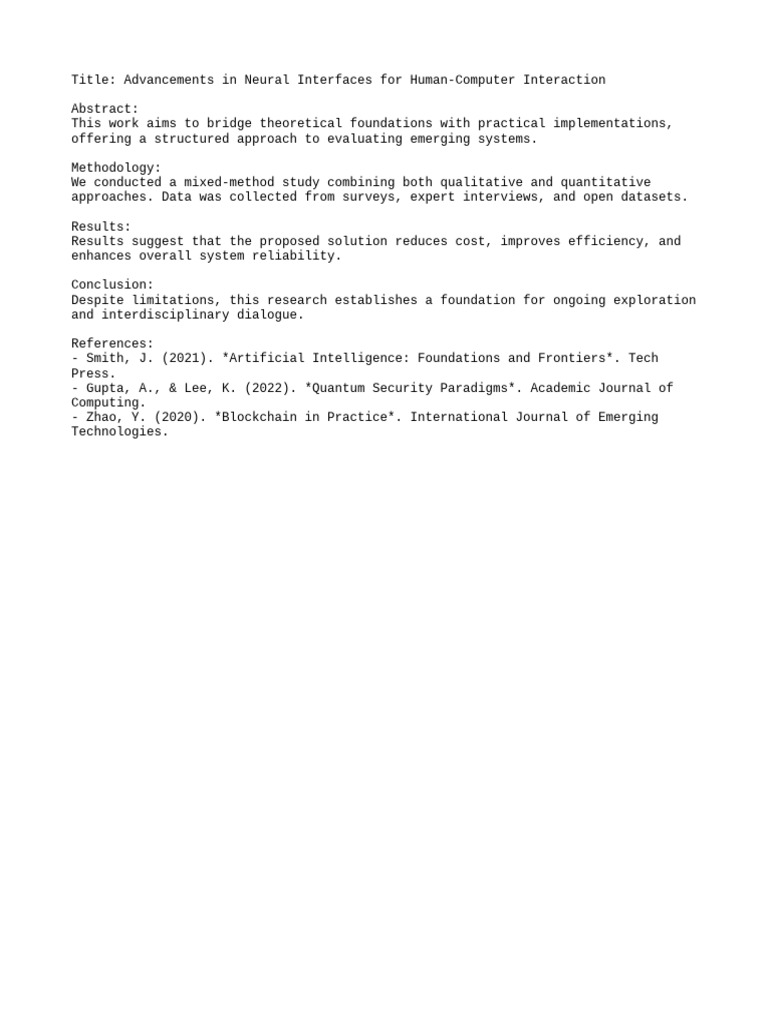 Descriptive Research Paper 4 | PDF