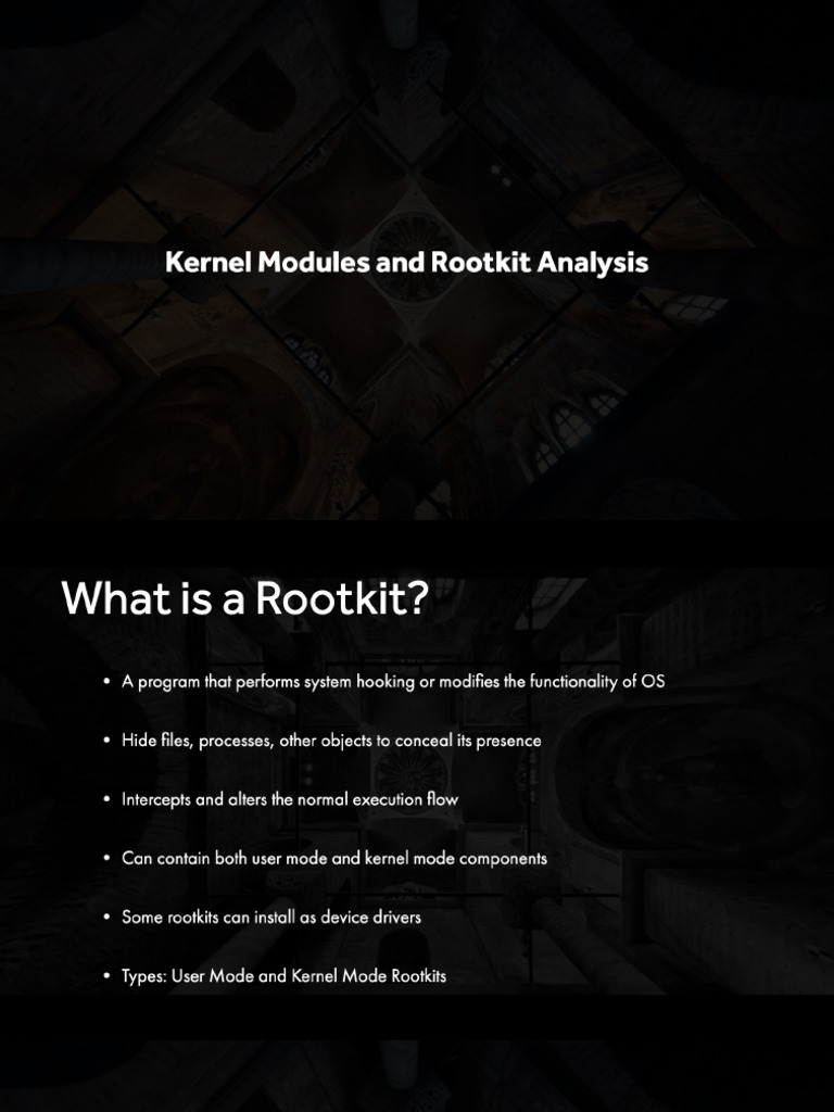 Kernel Modules and Rootkit Analysis | PDF