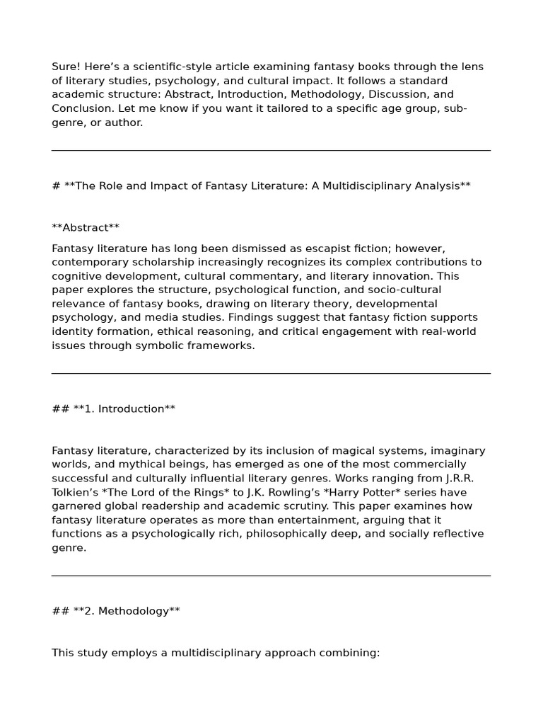 Documento (5) Fantasy Books | PDF | Fantasy | Fantasy Literature