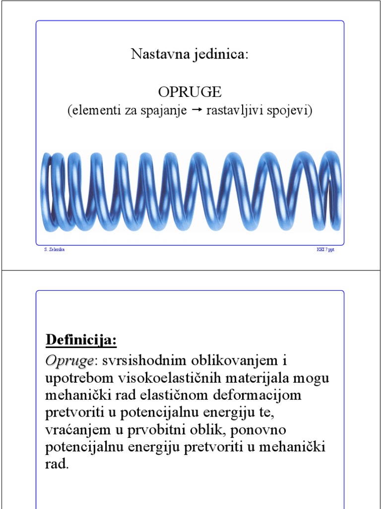 12 Opruge | PDF