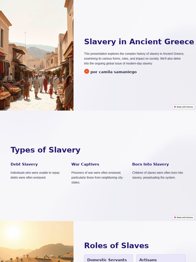 Slavery in Ancient Greece | PDF | Slavery | Sexual Slavery