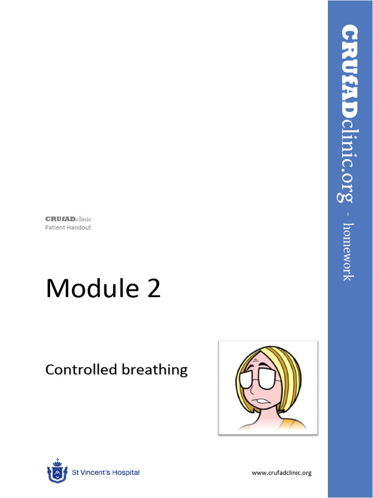 Controlled Breathing for Panic Relief | PDF | Panic | Panic Disorder