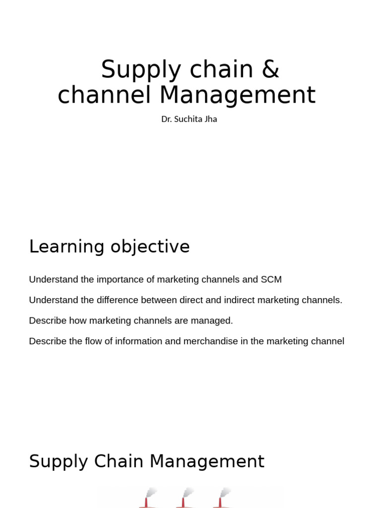Supply Chain Channel Management | PDF