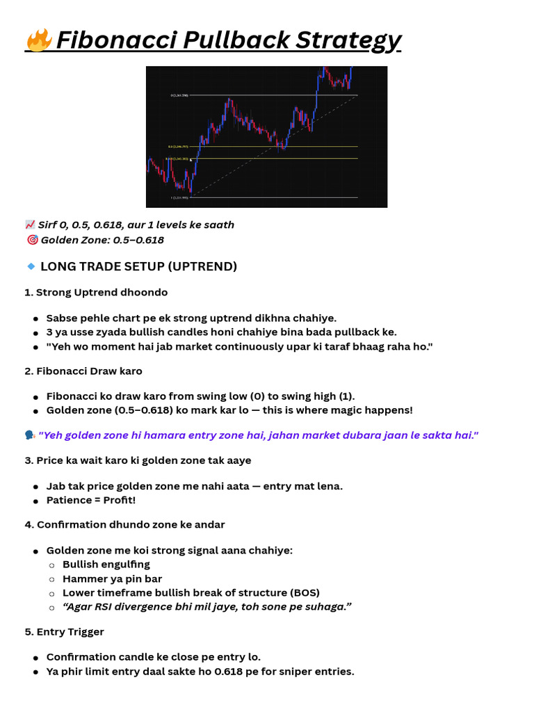 ? Fibonacci Pullback Strategy | PDF | Financial Economics | Private Sector
