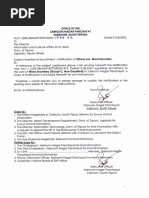 Annexure N': Subject: Prior Intimation For Submission of Passport ...