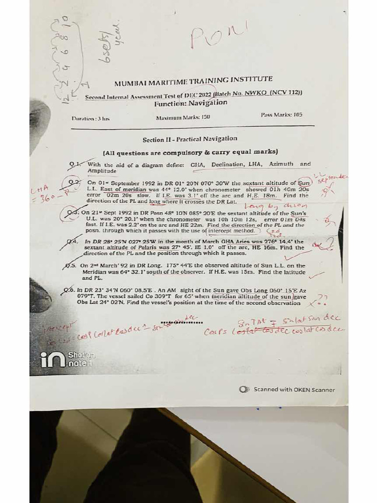 NCV First Internals Past | PDF