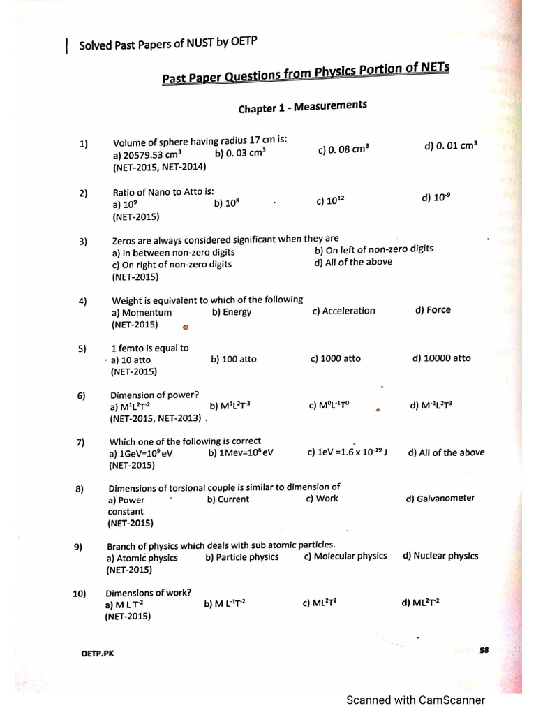 Oetp (Physics) (1) | PDF