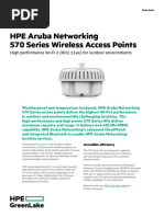 HPE Aruba Networking AP-655 (RW) Tri-Radio 4x4 802.11ax Wi-Fi 6E ...
