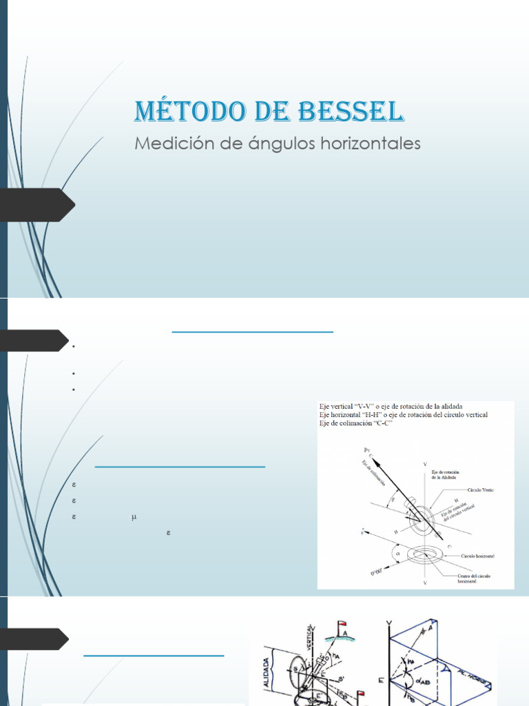 Método de Bessel | PDF