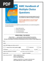 AMC MCQ Handbook | PDF