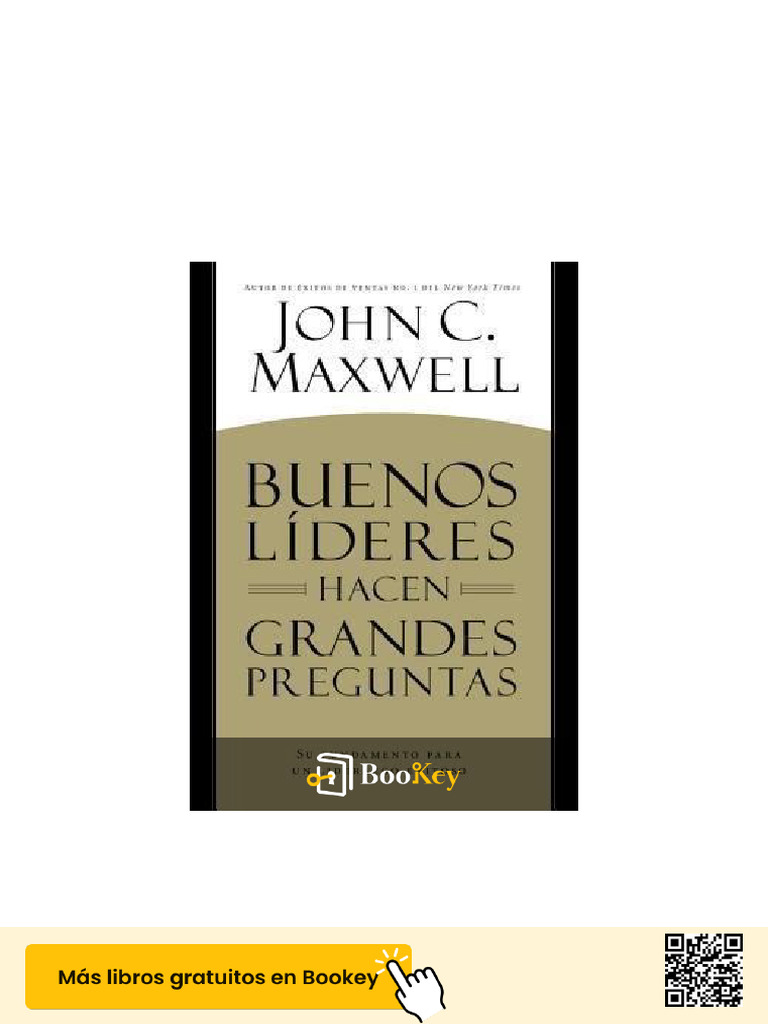 Buenos Líderes Hacen Grandes Preguntas Maxell PDF | PDF | Liderazgo ...