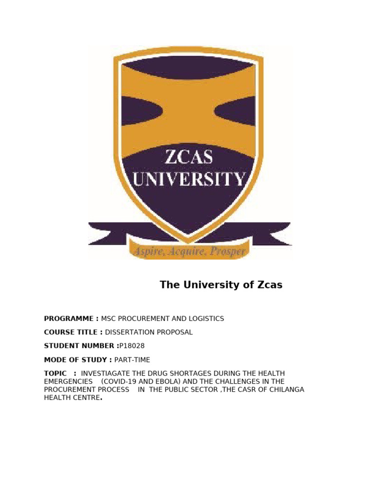 Assignment Dissertation Final | PDF | Sampling (Statistics) | Procurement