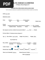 JDF Application Form Instructions | PDF