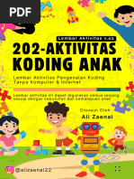 101 Lembar Aktivitas Coding Unpugged | PDF