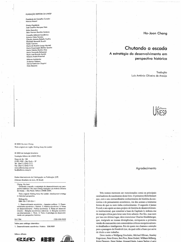 (2.1) CHANG H-J Chutando A Escada 2002 | PDF