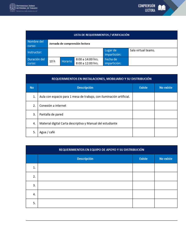 Lista de Requerimientos | PDF