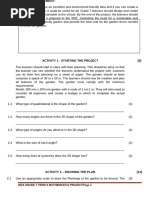 Grade 5 - Term 3 Project - 2025 | PDF | Mathematics | Shape