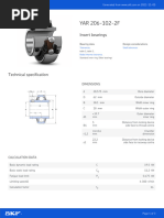 SKF SY 508 M Pillow Block Specs | PDF | License | Bearing (Mechanical)