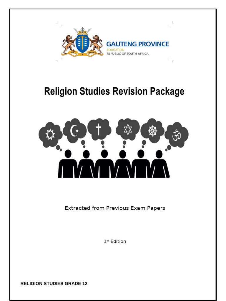2023 RS Revision Package - Word | PDF | Creationism | Agnosticism