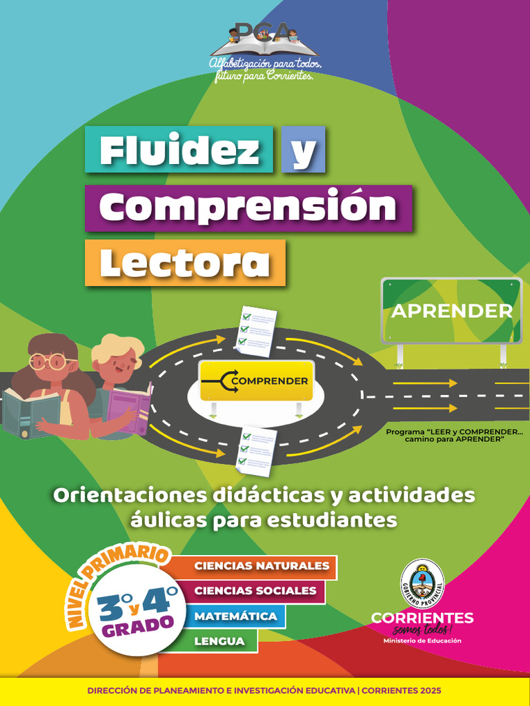Fluidez y Comprensión Lectora 3ro y 4to | PDF | Comprensión lectora ...