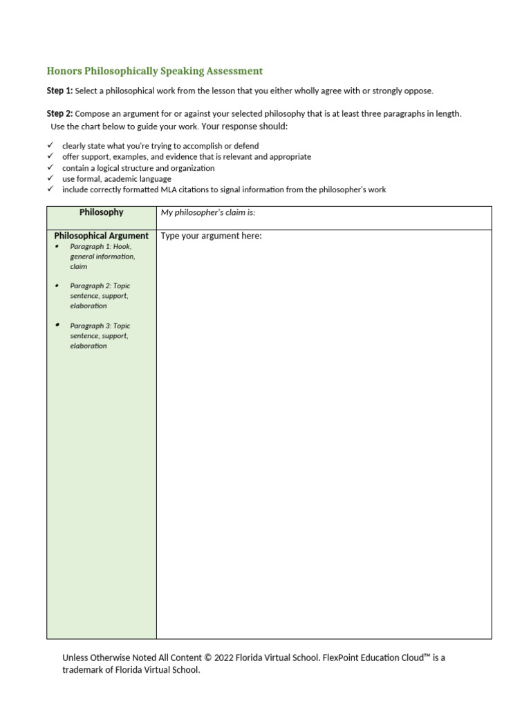Crafting a Philosophical Argument | PDF | Argument | Logic