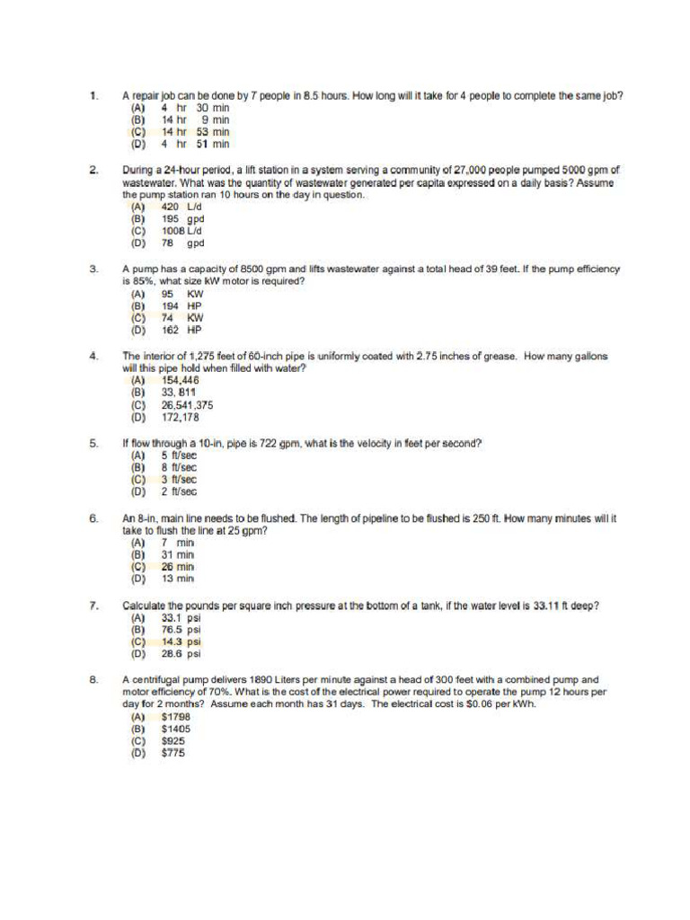 Plumbing Arithmetic | PDF