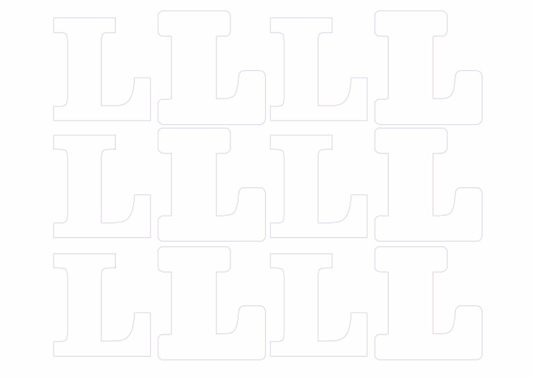 Maleta - Letra L | PDF