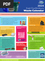 Waste Collection Calendar 2024 - Access | PDF | Municipal Solid Waste ...