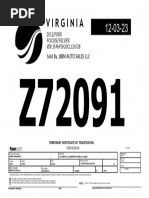 Dor - MV Form Mvu 29 | PDF | Use Tax | Affidavit