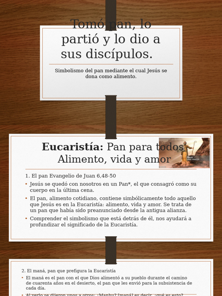Simbolismo del Pan en la Eucaristía | PDF | eucaristía | Jesús