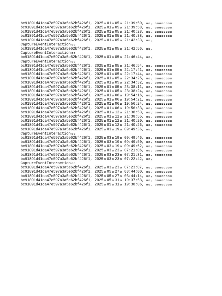 Button Click Log | PDF