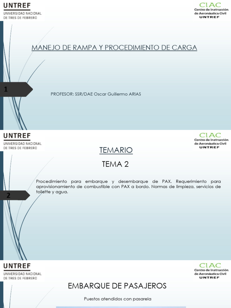 Untref Clase III | PDF | Control de tráfico aéreo | Aeropuerto