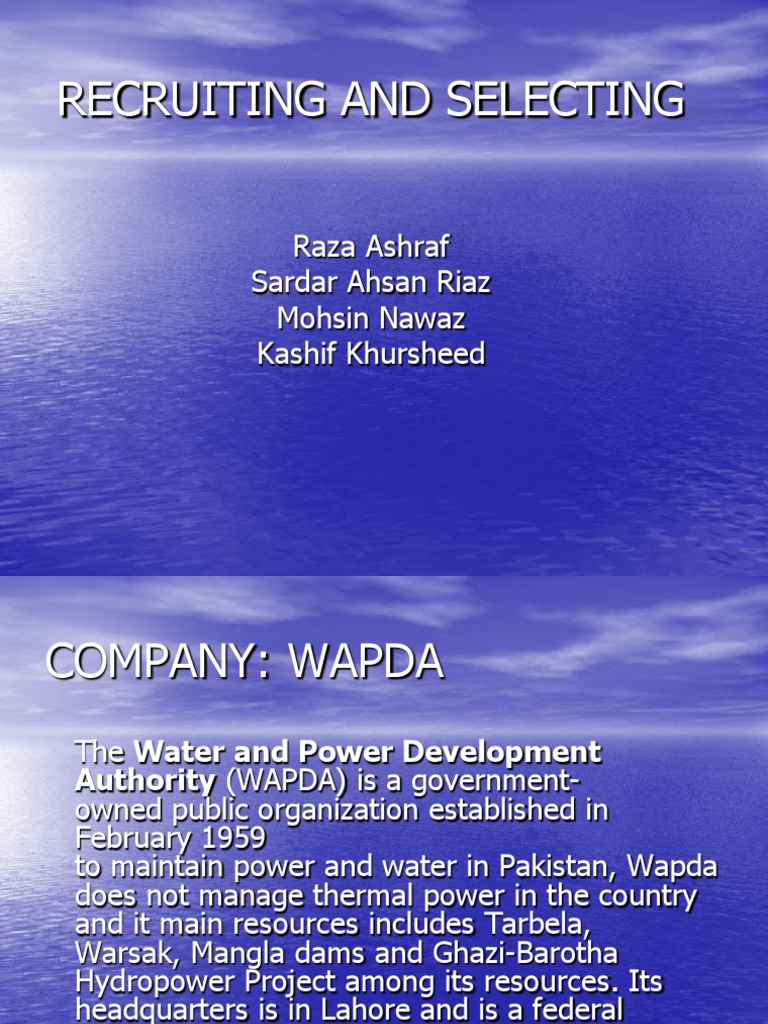 Recruiting and Selecting | PDF