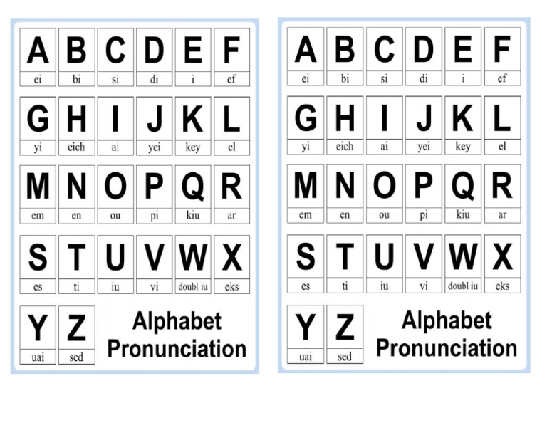 Abcd Alphabet | PDF