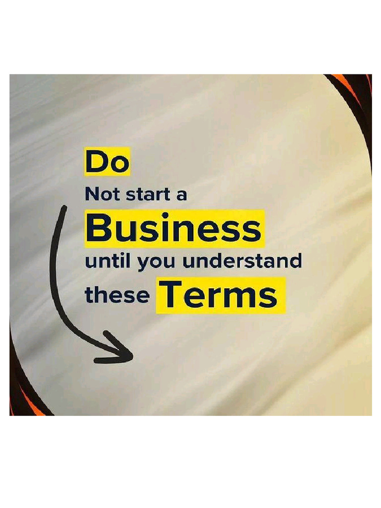 Do Not Start A Business | PDF