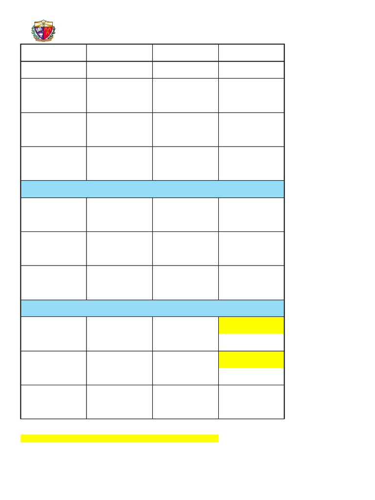 2023-24 Form 2 T2 Mark Checking Timetable PDF | PDF | Yin And Yang