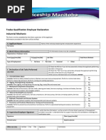 Trade Test Application Guidelines | PDF | Apprenticeship