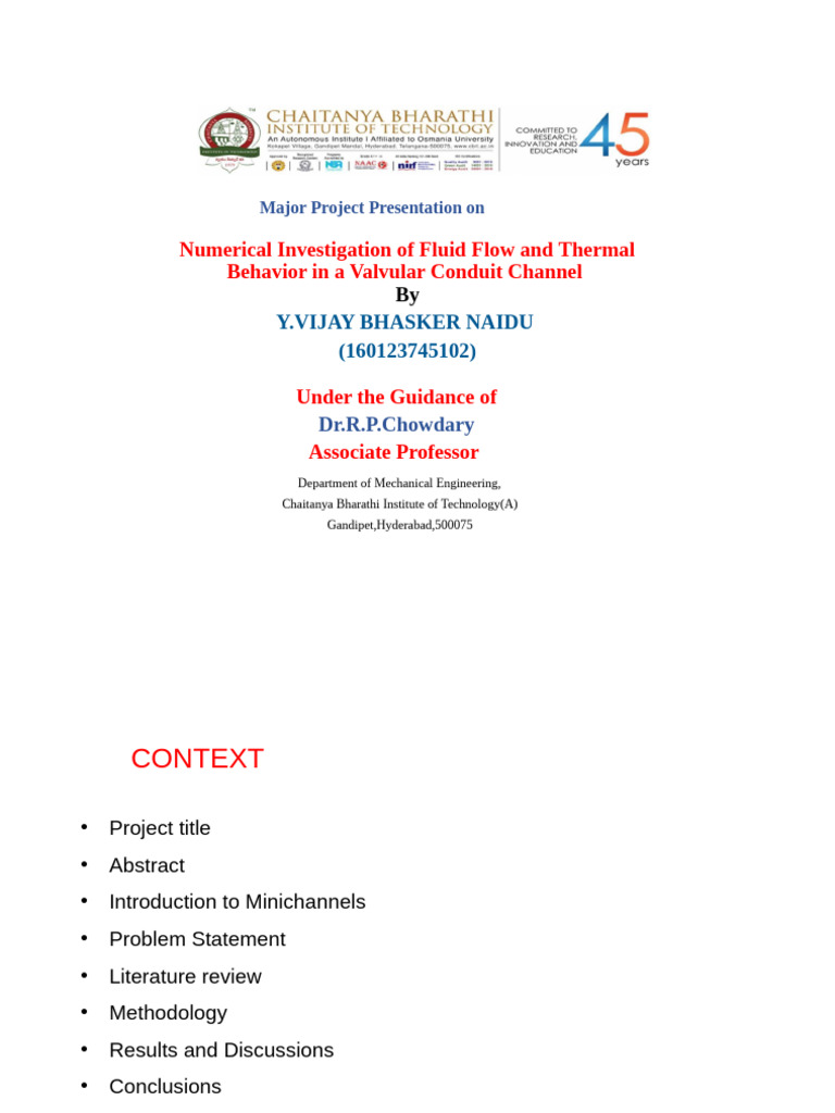 Major Project-1 | PDF | Heat Transfer | Reynolds Number