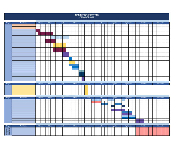 EJ3 Cronograma | PDF