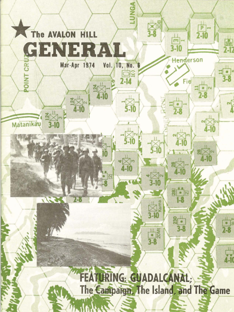 Avalon Hill Game Strategy Magazine | PDF | Guadalcanal Campaign | Military