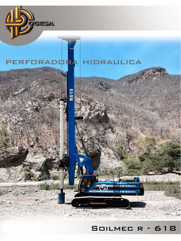 Ficha Tecnica Soilmec r618 | PDF