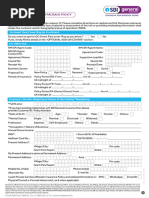 Arogya Top Up Insurance Proposal Form | PDF | Insurance | Underwriting