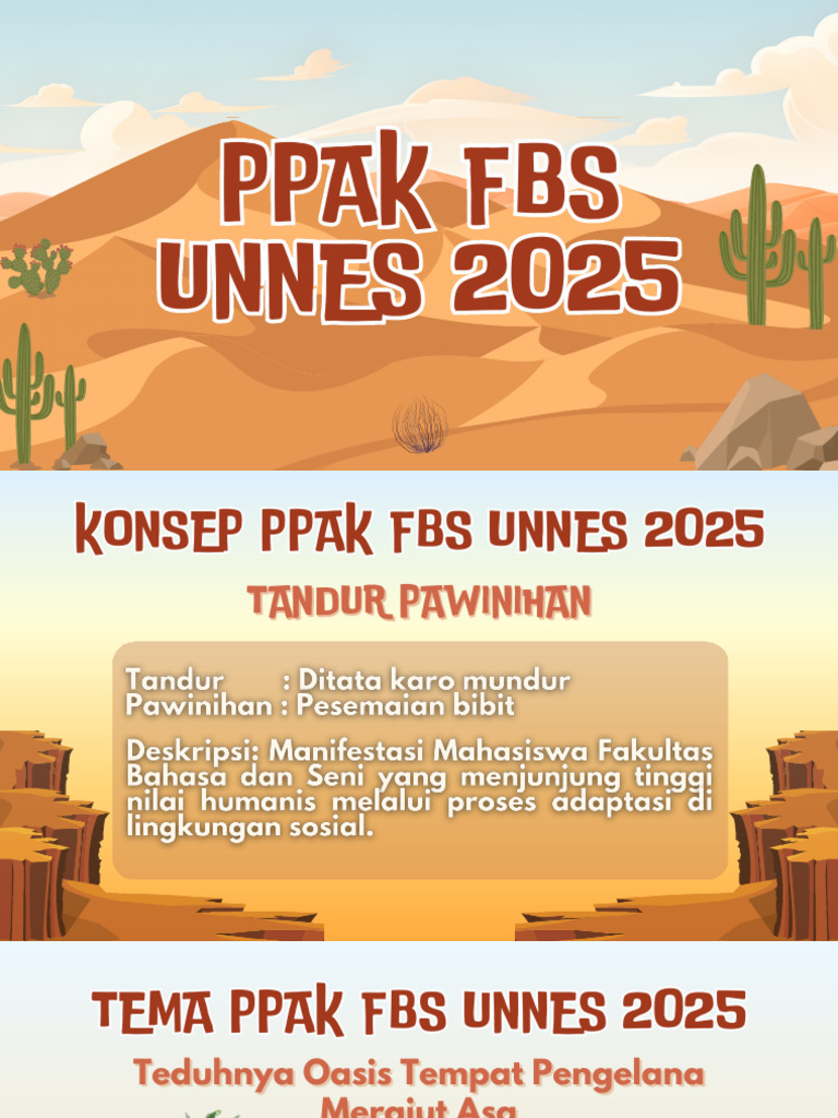 PPAK FBS UNNES 2025: Panduan Mahasiswa Baru | PDF