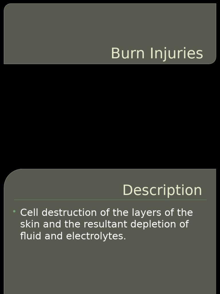 Understanding Burn Injuries and Types | PDF | Burn | Medical Specialties