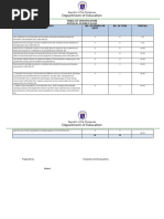Tos - G11 - Physical Science | PDF | Applied And Interdisciplinary ...