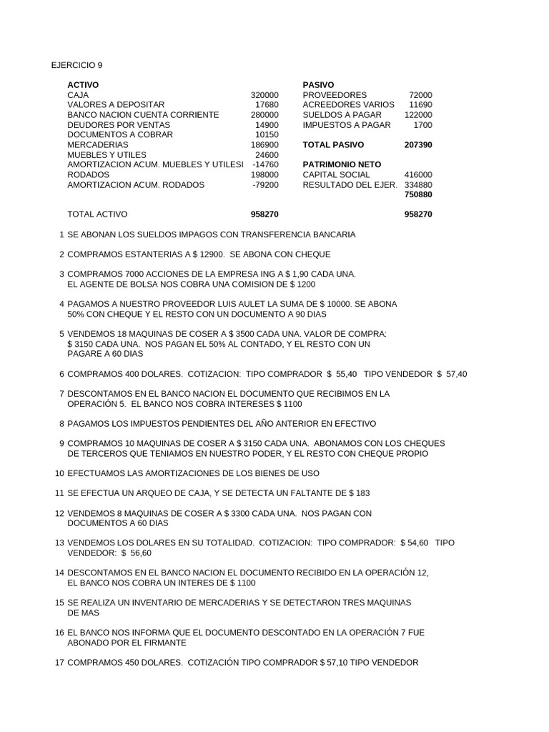 Ejercicio Consolidar en Excel | PDF | Bancos | Servicios financieros