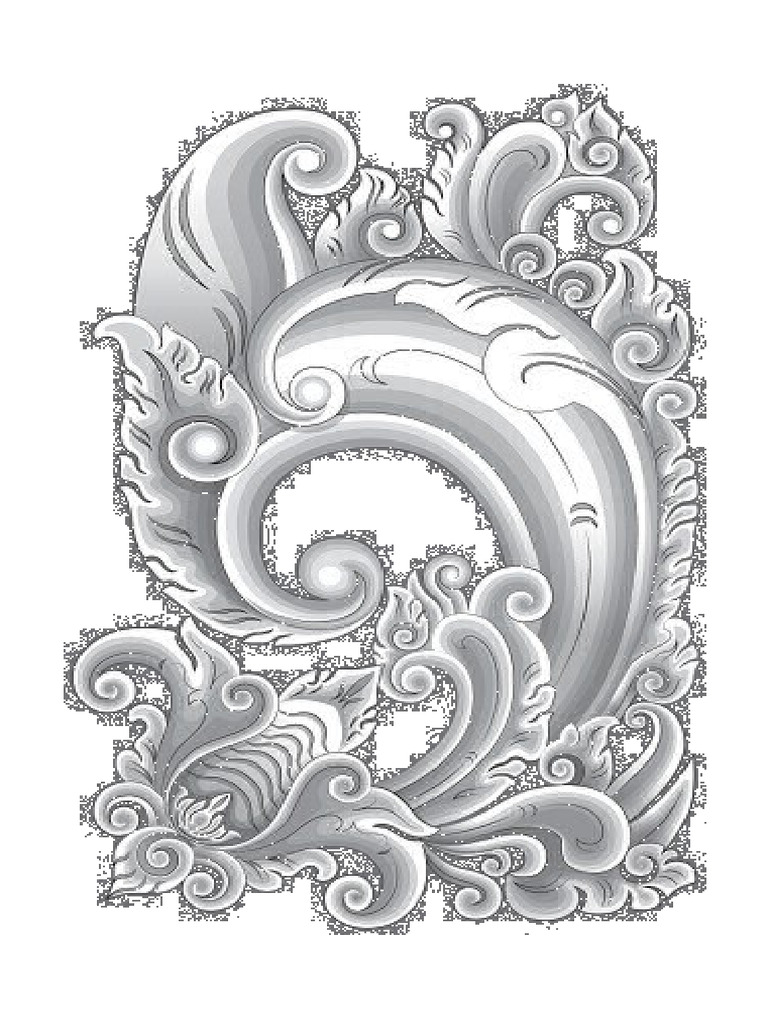 Sketsa Batik Bali | PDF