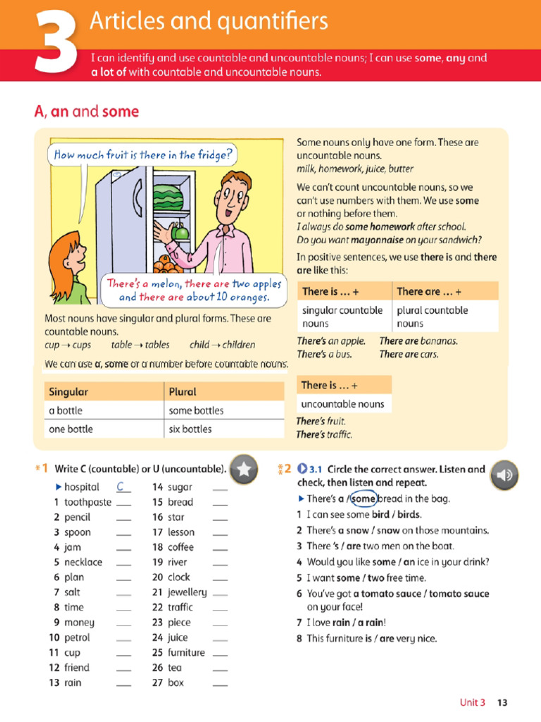 Articles and Quantifiers Overview | PDF | Noun | Linguistic Typology