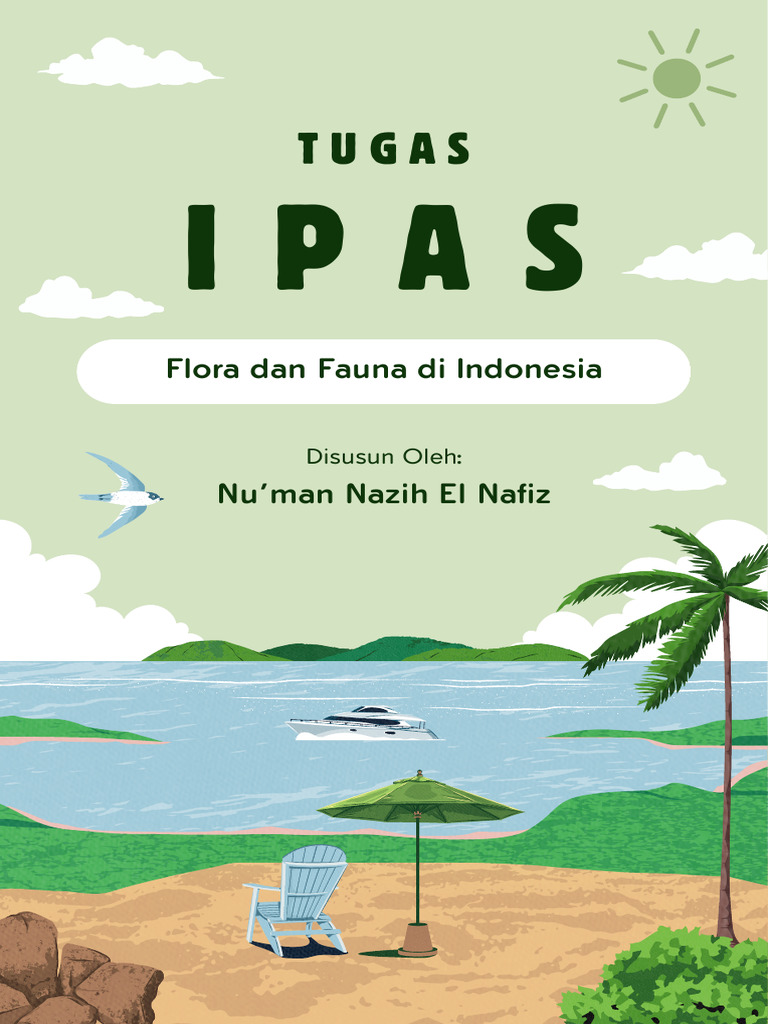 Modul Pembelajaran IPAS Sampul Buku Hijau Ilustrasi (1) | PDF