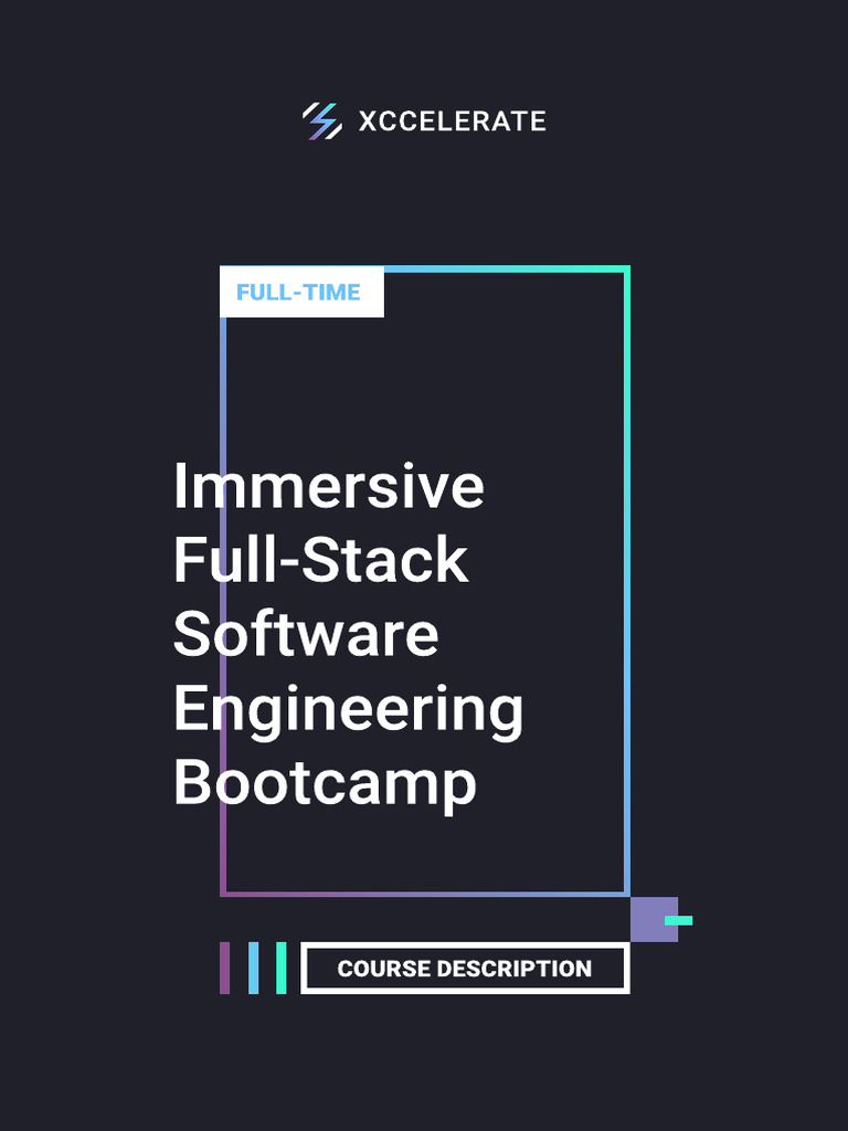 FULL-TIME Immersive Software Engineering Bootcamp | PDF | J Query | Java Script